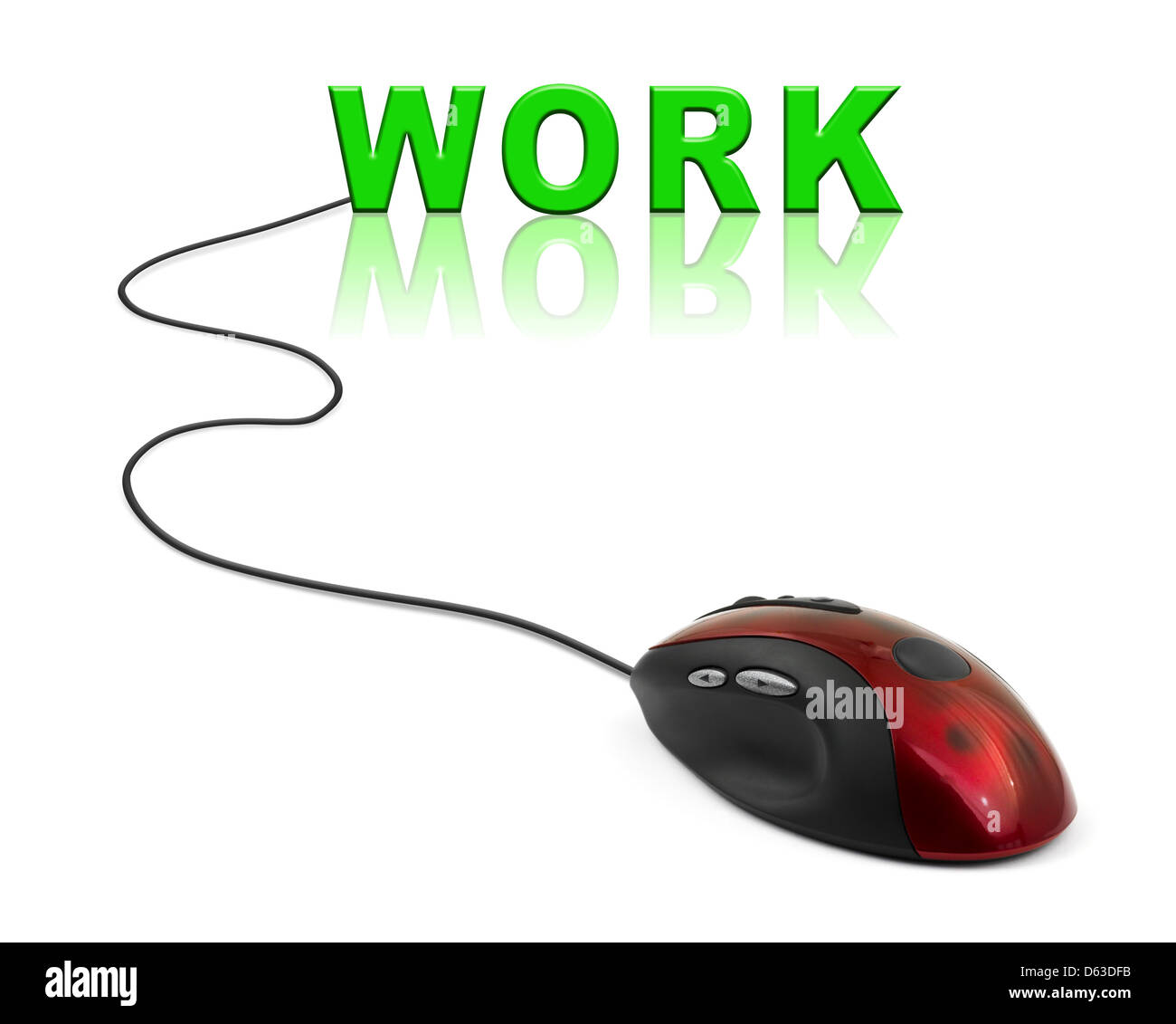 Task computer Cut Out Stock Images & Pictures - Alamy