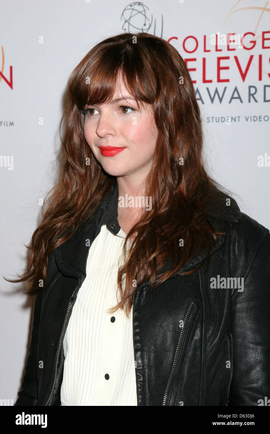 Amber Tamblyn 32nd Annual College Television Awards held at the ...