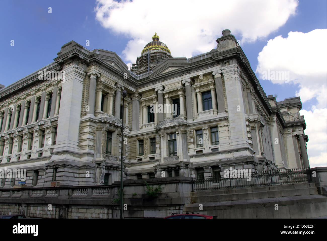 Palace of Justice in Brussels Belgium Stock Photo - Alamy