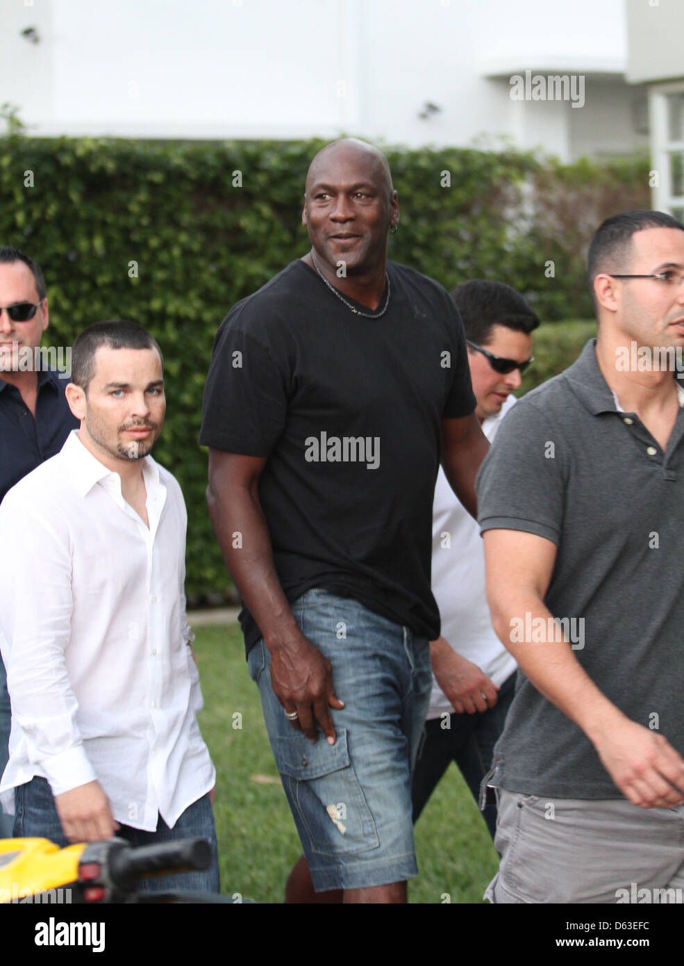 Michael Jordan out and about in Miami Miami, Florida - 19.12.11in the ...
