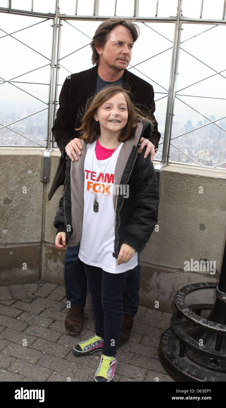 Michael j fox esme fox hi-res stock photography and images - Alamy