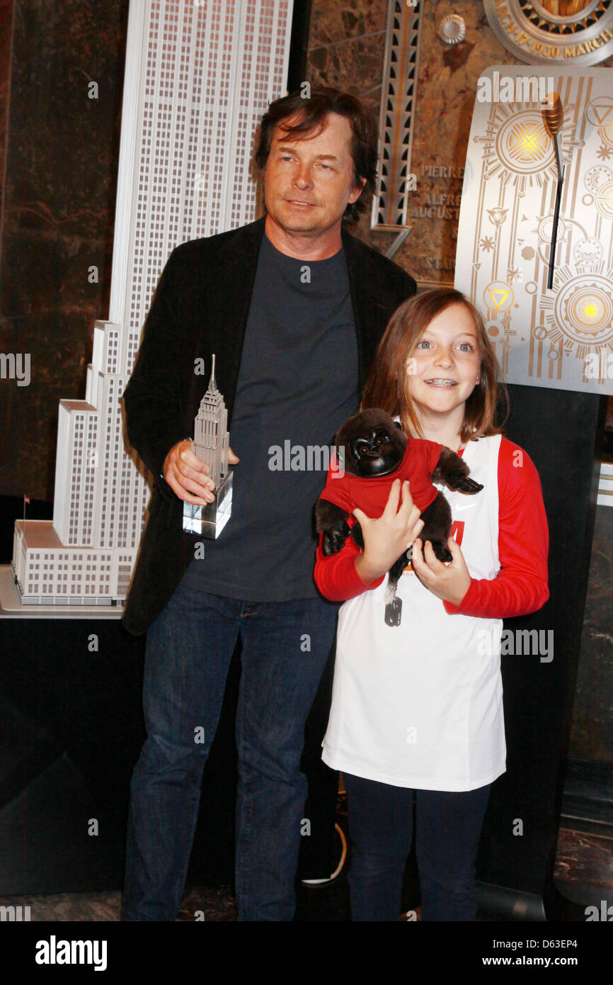 Michael j fox esme fox hi-res stock photography and images - Alamy