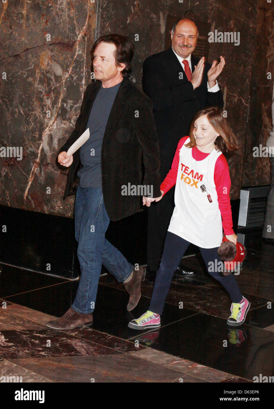 Michael j fox esme fox hi-res stock photography and images - Alamy