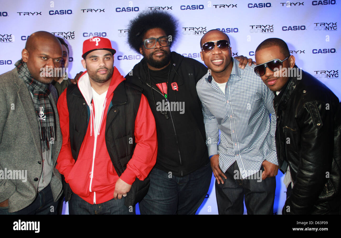 Roots casio teams up nicki hi-res stock photography and images - Alamy