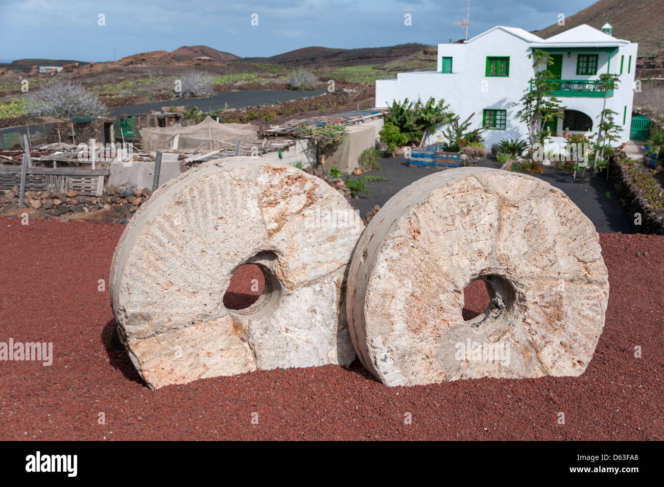 monuments round two huge stones Stock Photo - Alamy