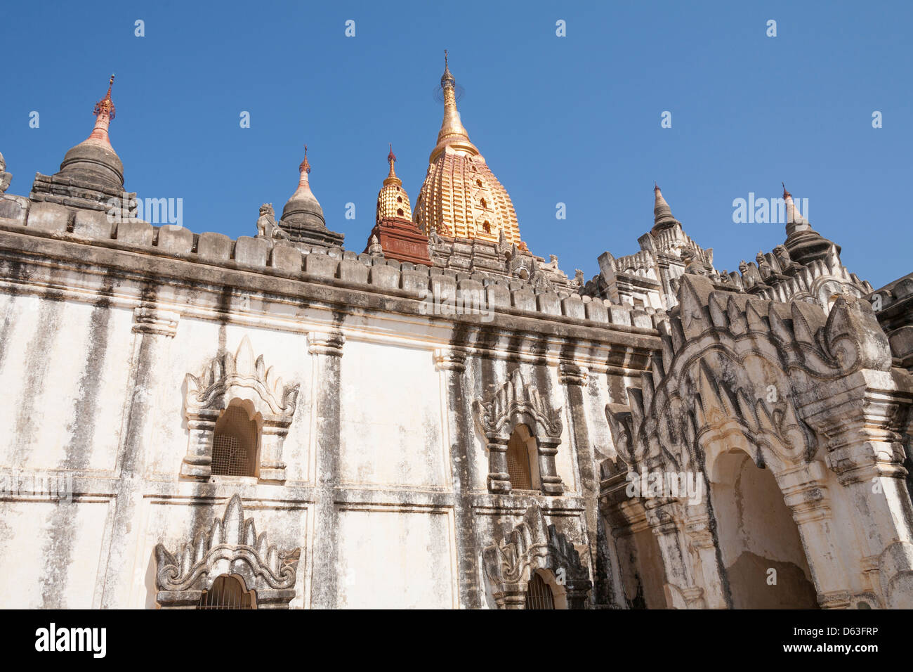 Ananda Temple, Old Bagan, Bagan, Myanmar, (Burma Stock Photo - Alamy