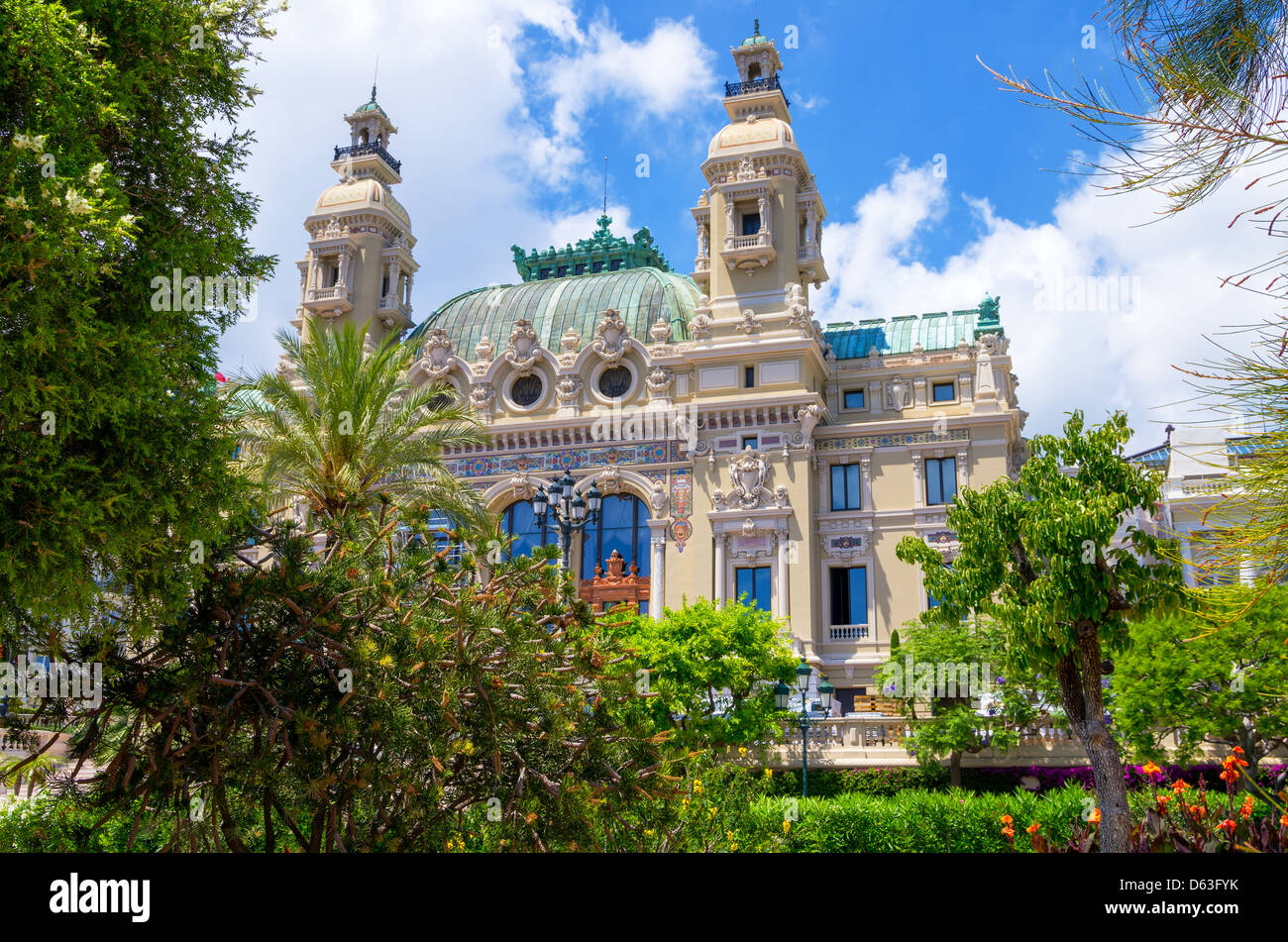 Opera House at Monaco Stock Photo - Alamy