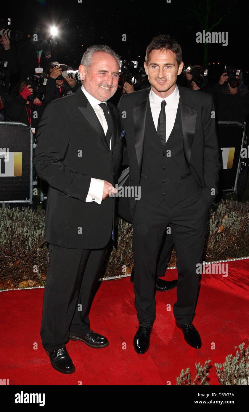 Frank Lampard with his dad Frank Lampard Sr The Sun Military Awards ...