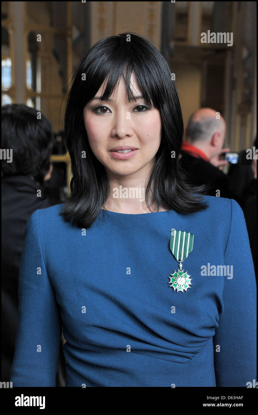 Linh Dan Pham 'French Cultural Order Awards' held at the Minister of ...