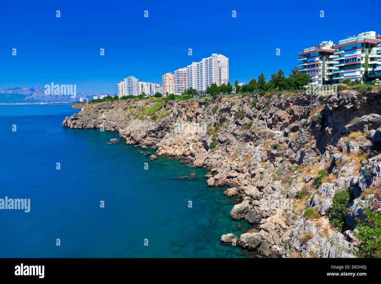 View to Antalya (Turkey Stock Photo - Alamy