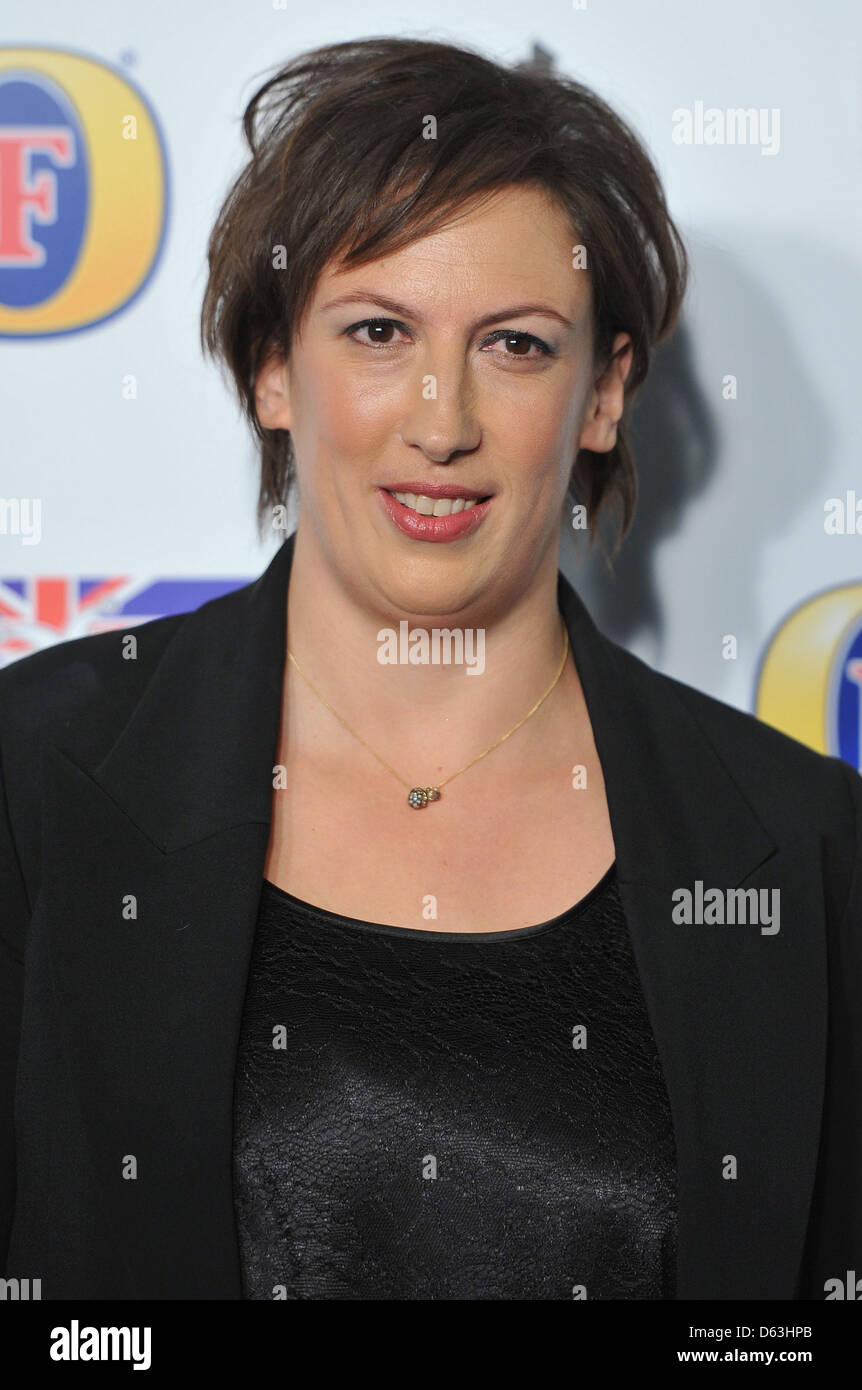 Miranda Hart British Comedy Awards held at the Fountain Studios ...