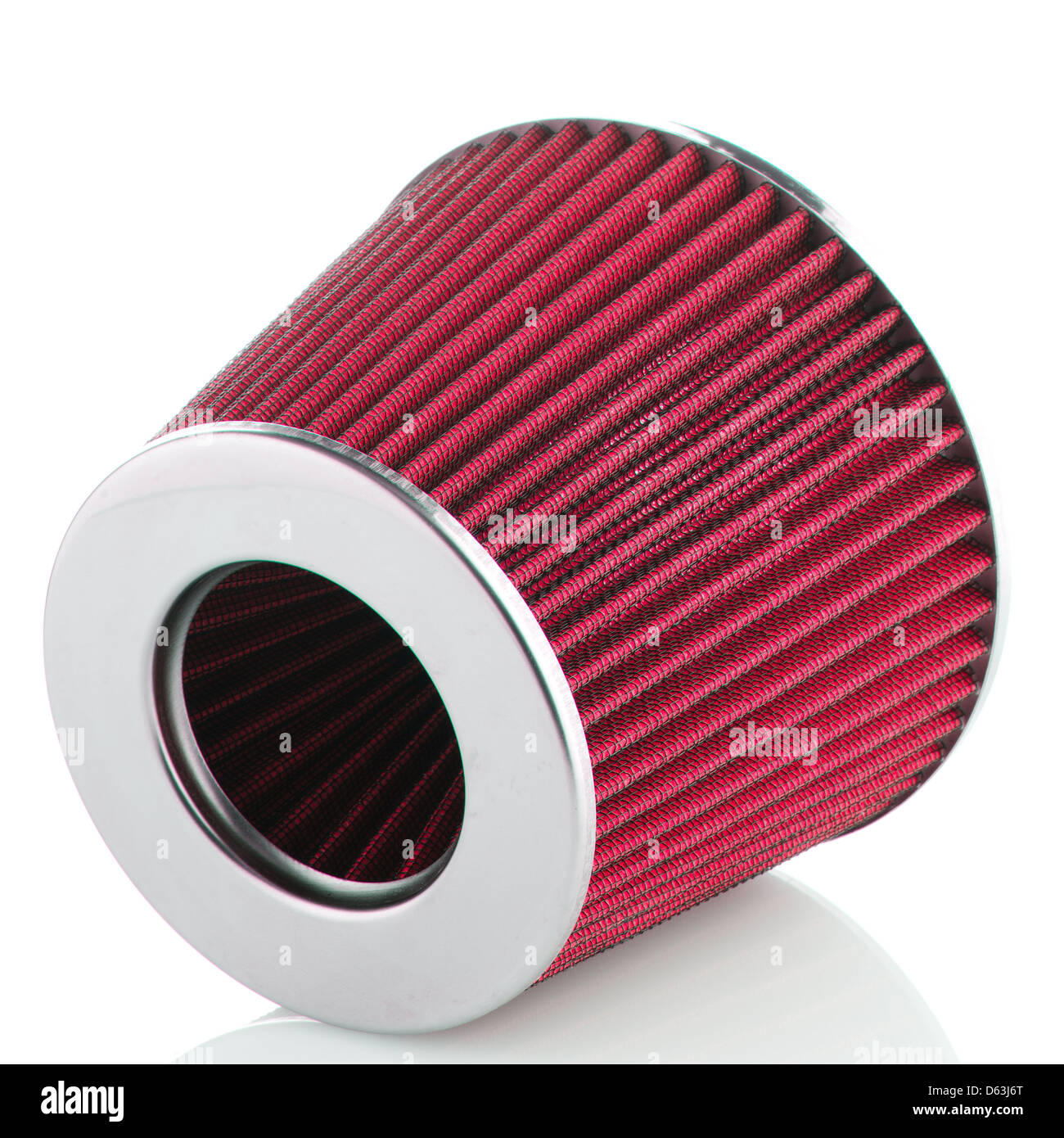 Air cone filter on white background. Vehicle Modification Accessories ...