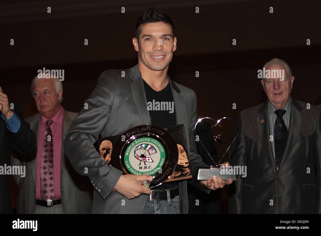 Sergio Martinez The 49th World Boxing Council Awards Dinner Las Vegas ...