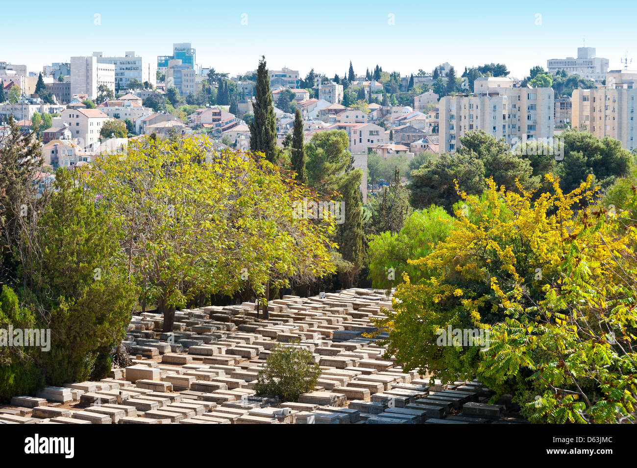 Old jerusalem jewish cemetery in hi-res stock photography and images ...
