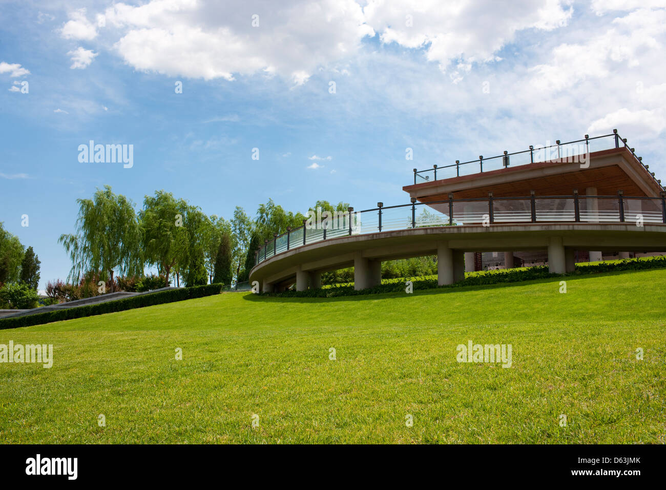 Charming scenery in a park Stock Photo - Alamy