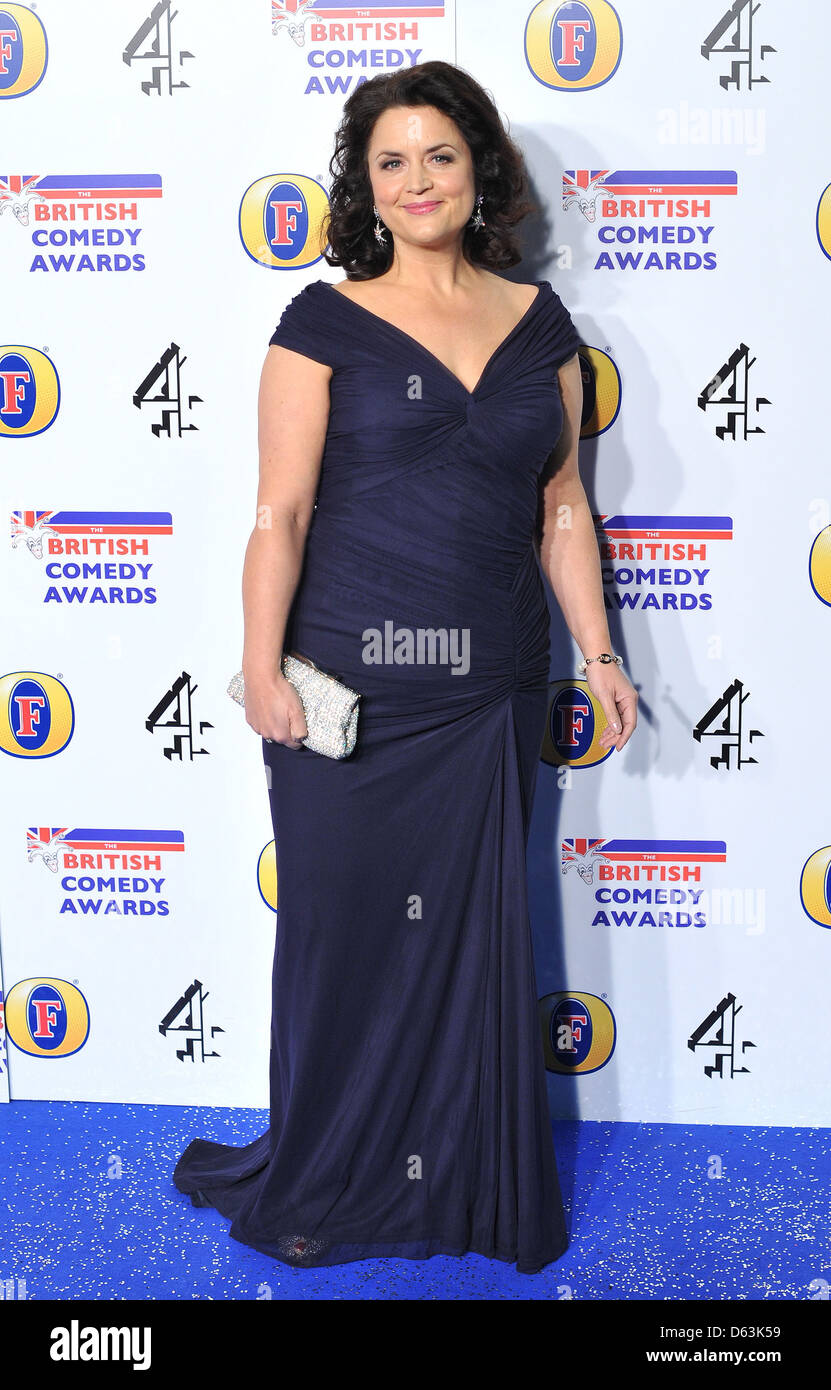Ruth Jones British Comedy Awards held at the Fountain Studios ...