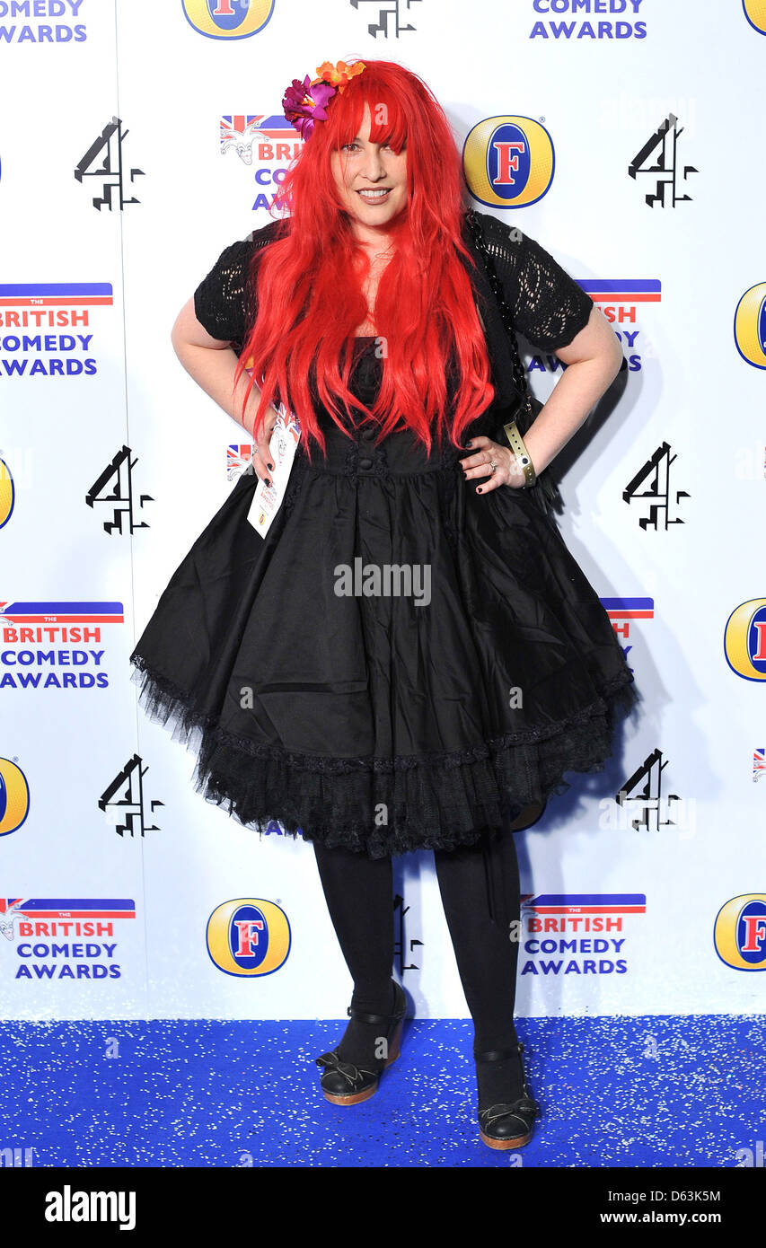 Jane Goldman British Comedy Awards held at the Fountain Studios ...