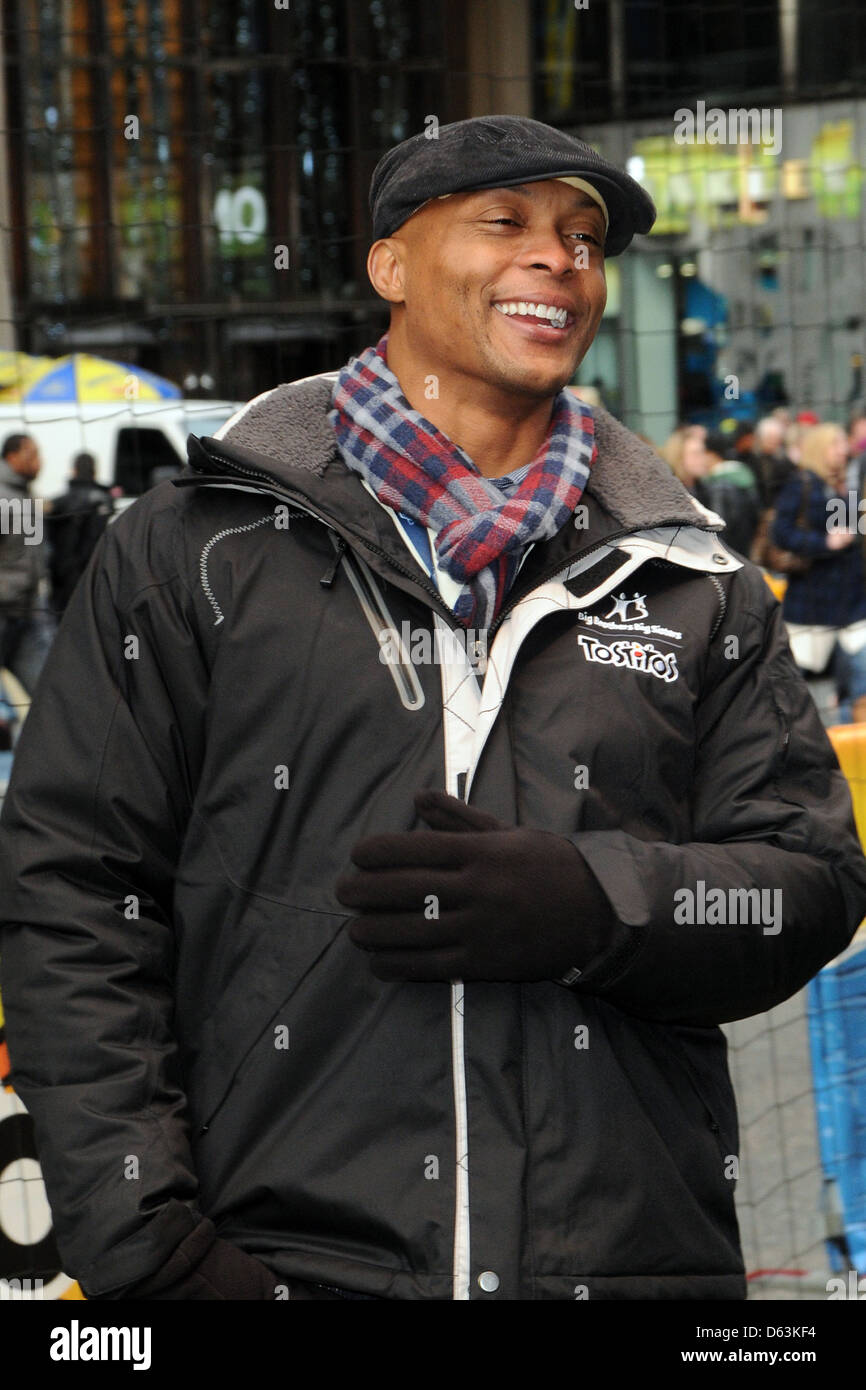 Eddie George 'Tostitos Fiesta in the Square' held at Times Square ...