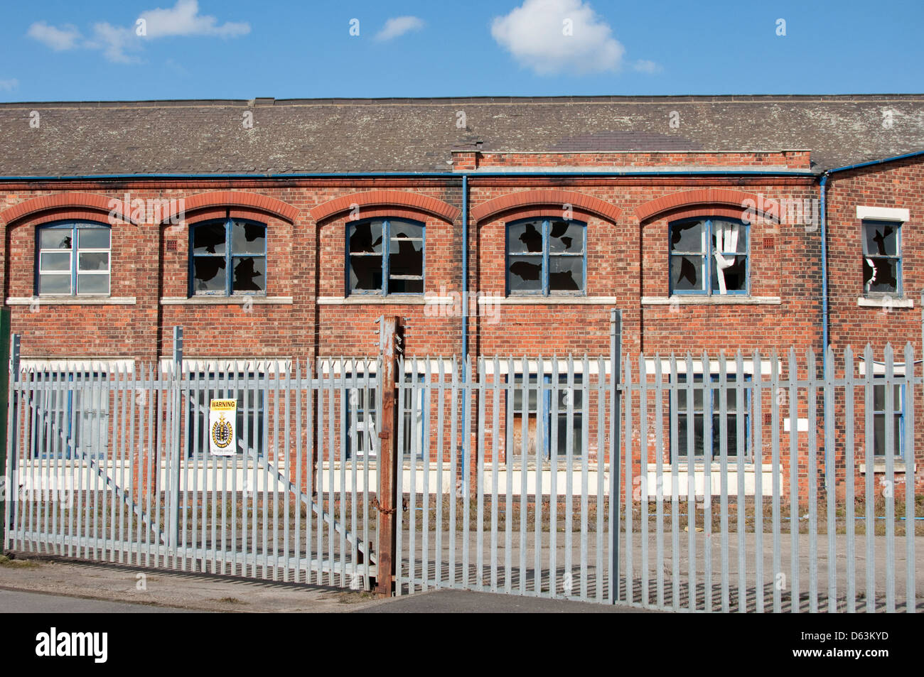 Derelict building in Middlesbrough Stock Photo - Alamy