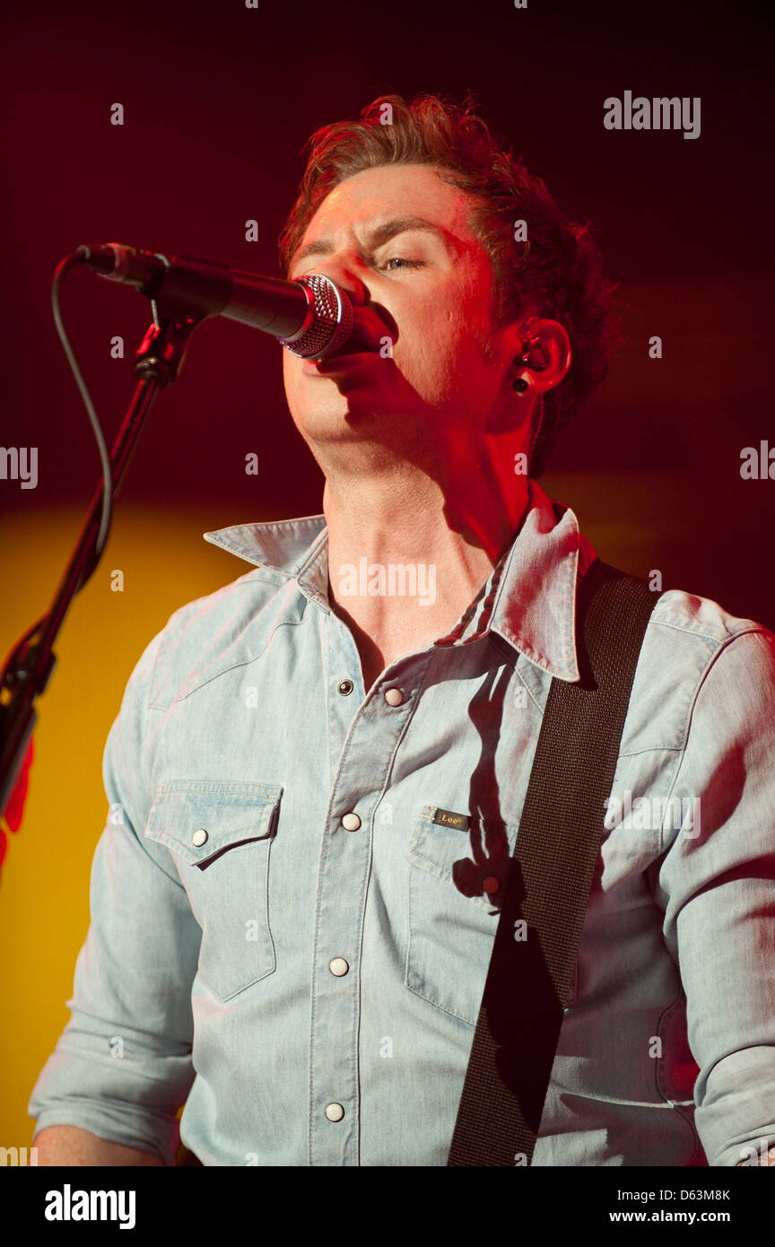 Danny Jones McFly performing live at Wembley Arena London, England - 01 ...