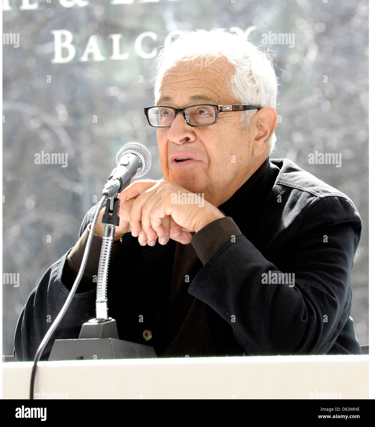 Gary Graffman at the Ninth Glenn Gould Prize press conference held at ...