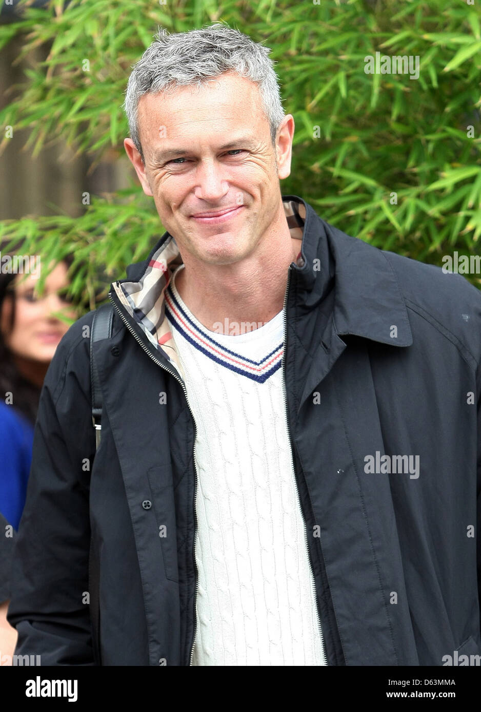Mark Foster leaves the ITV studios London, England - 01.04.11 Stock ...