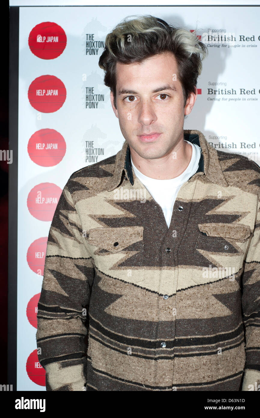 Mark Ronson 'Help Japan' fundraiser event to provide aid for the ...