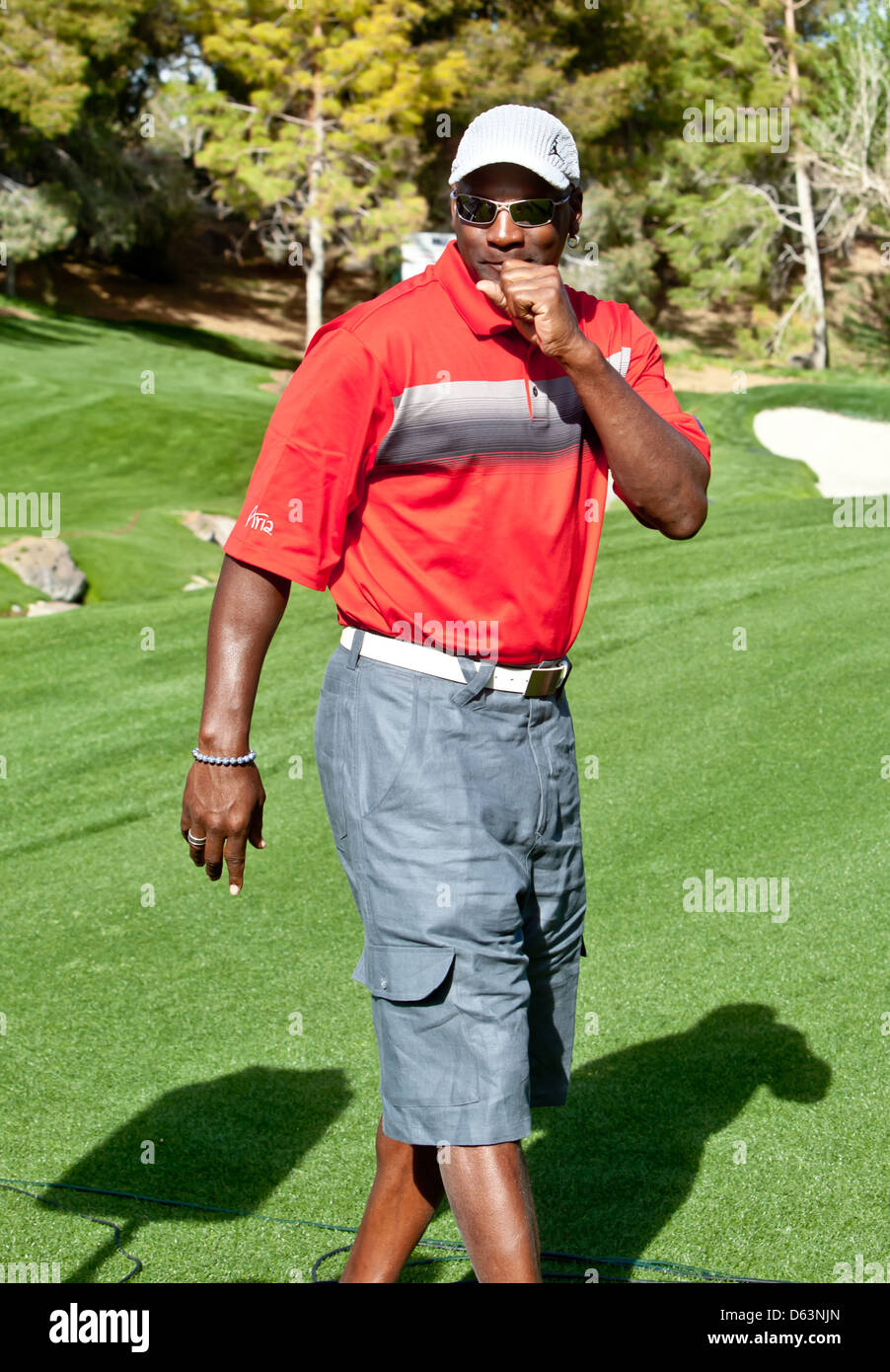 Michael Jordan at the Michael Jordan Celebrity Invitational Golf ...