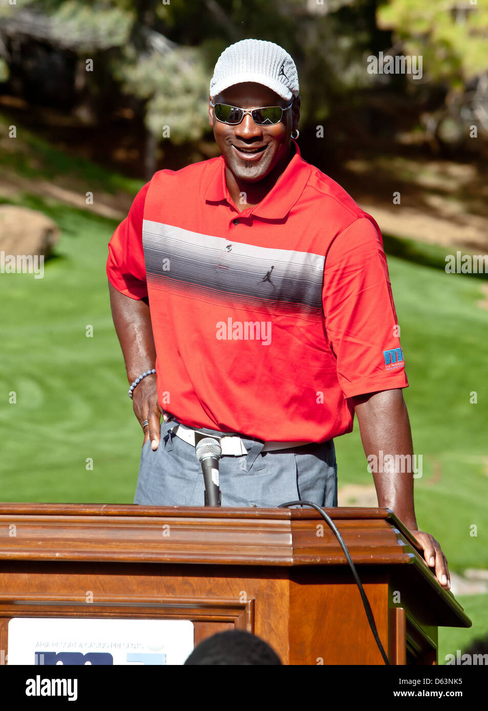 Michael Jordan at the Michael Jordan Celebrity Invitational Golf ...