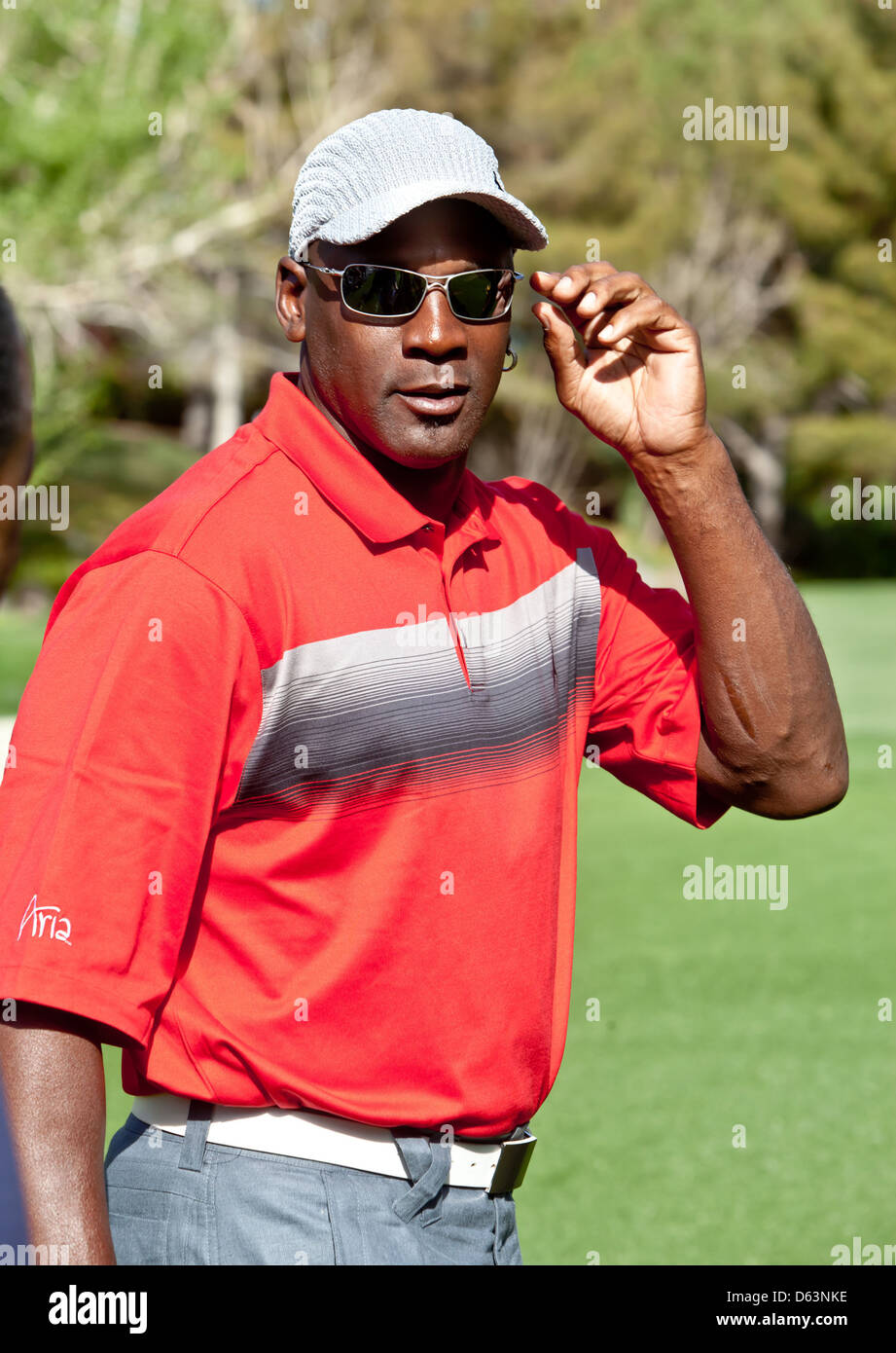 Michael Jordan at the Michael Jordan Celebrity Invitational Golf ...