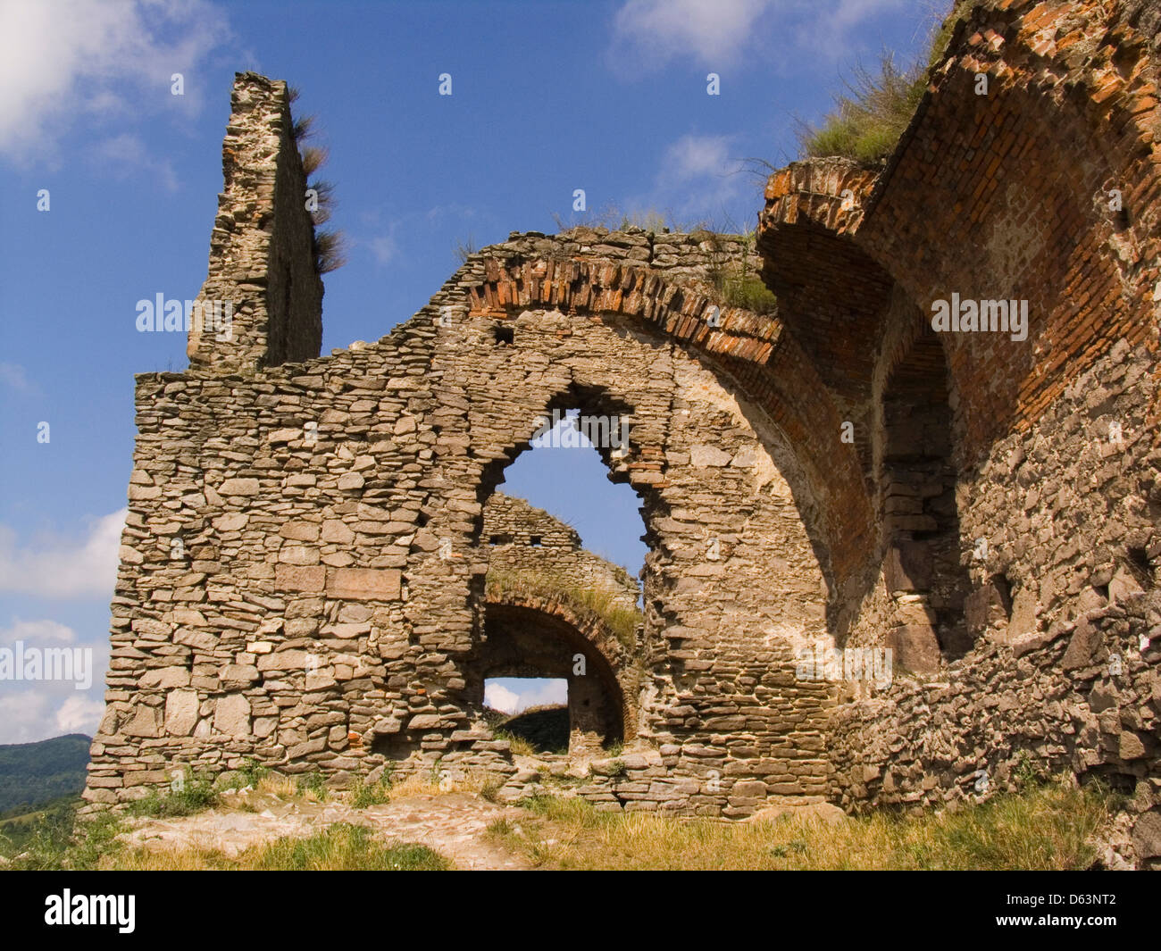 europe, romania, transylvania, deva, castle Stock Photo - Alamy