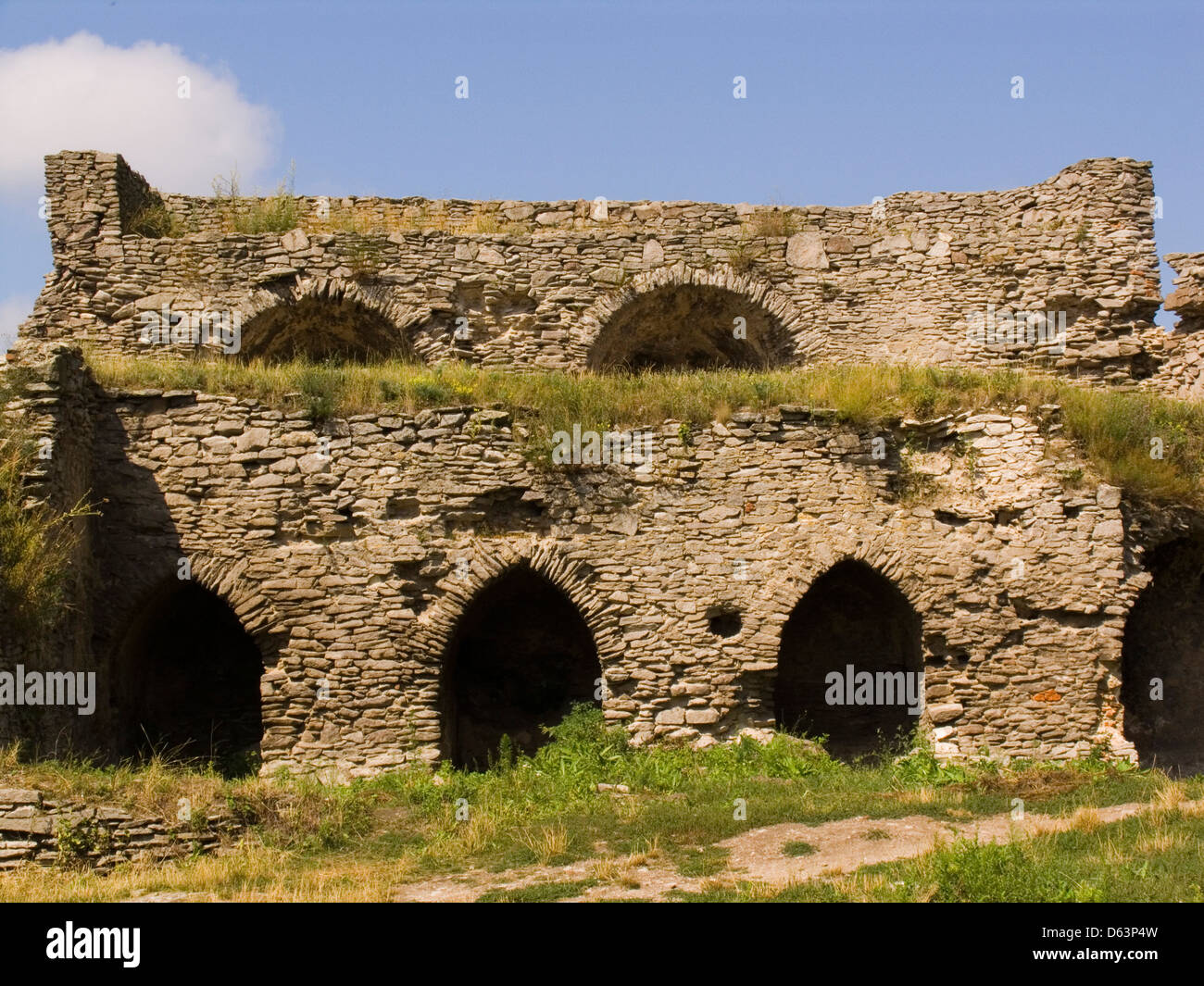 europe, romania, transylvania, deva, castle Stock Photo - Alamy