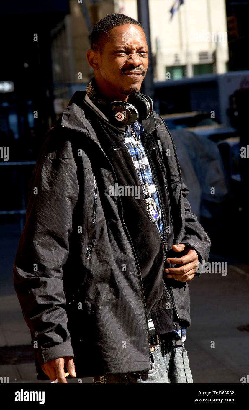 Rapper Kurupt 'The Late Show with David Letterman' at the Ed Sullivan ...