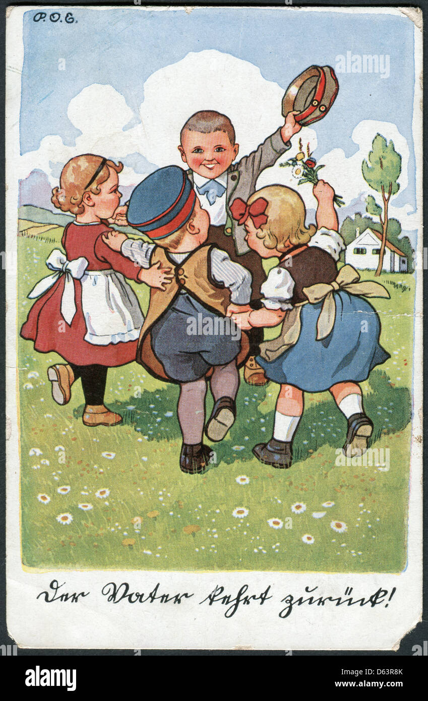 Vintage us postcard hi-res stock photography and images - Alamy