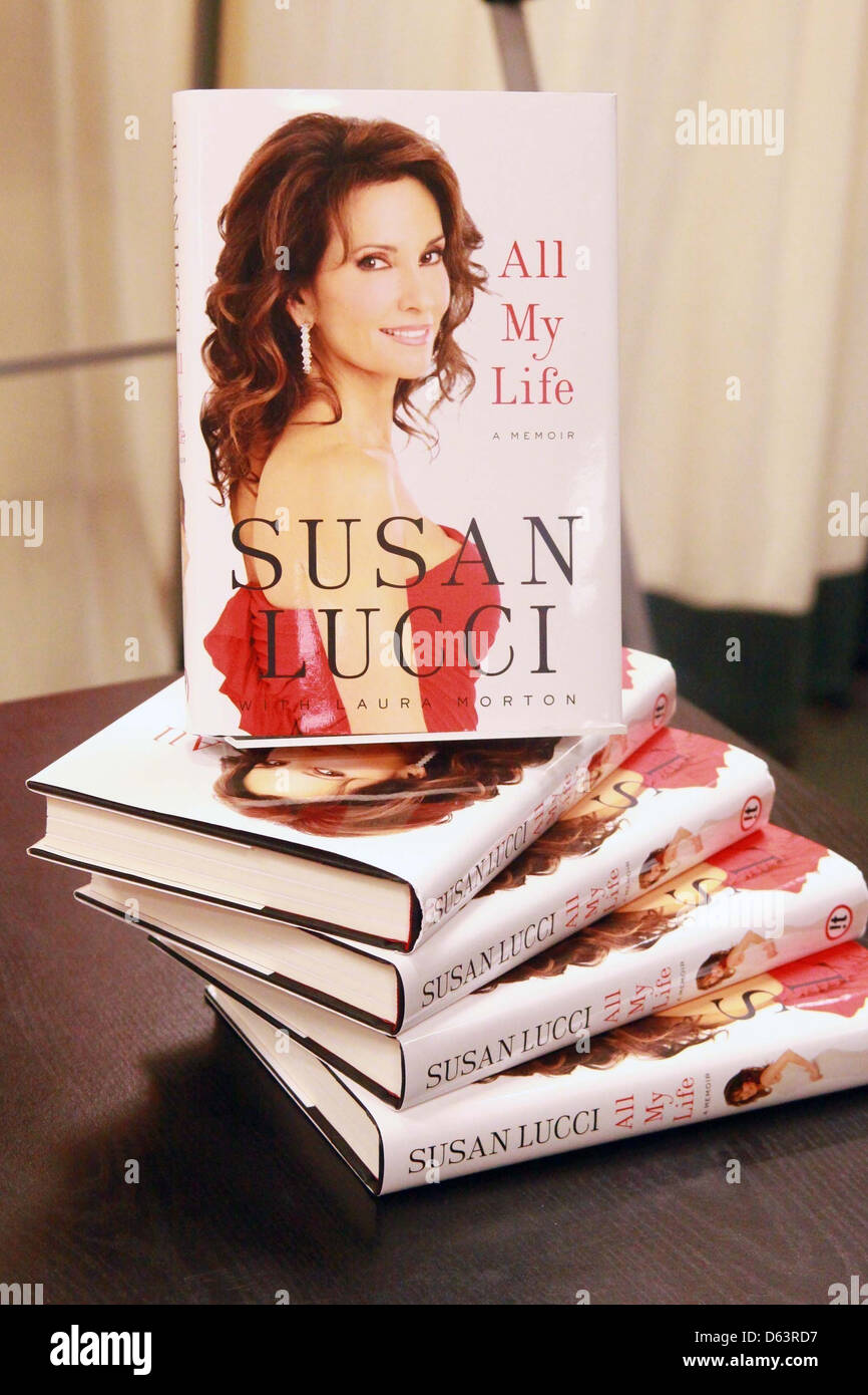 Susan Lucci signs copies of her book 'All My Life: A Memoir' at Barnes ...
