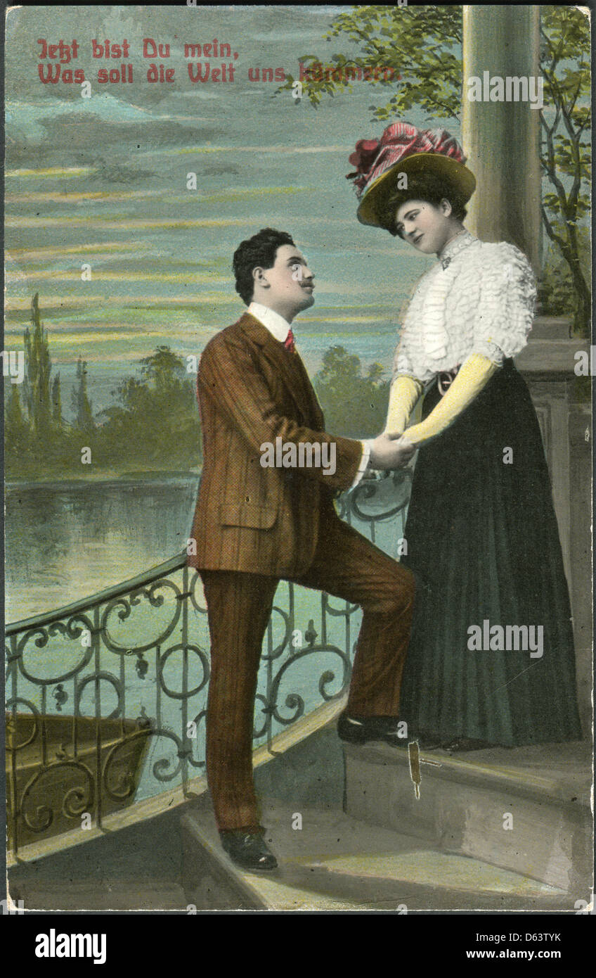 Vintage Love Postcards