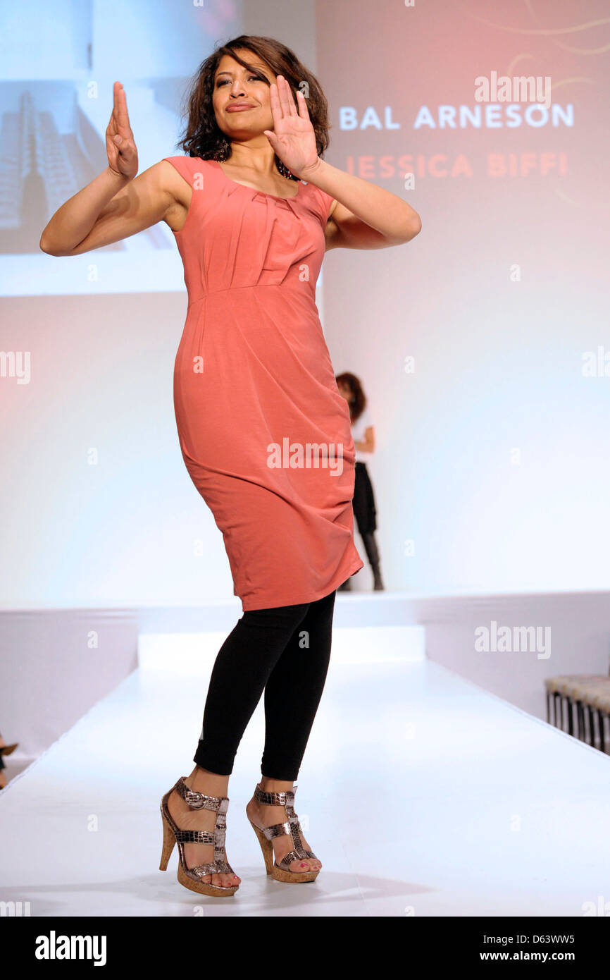 Bal Arneson 'The Heart Truth' fashion show rehearsal held at The Carlu ...