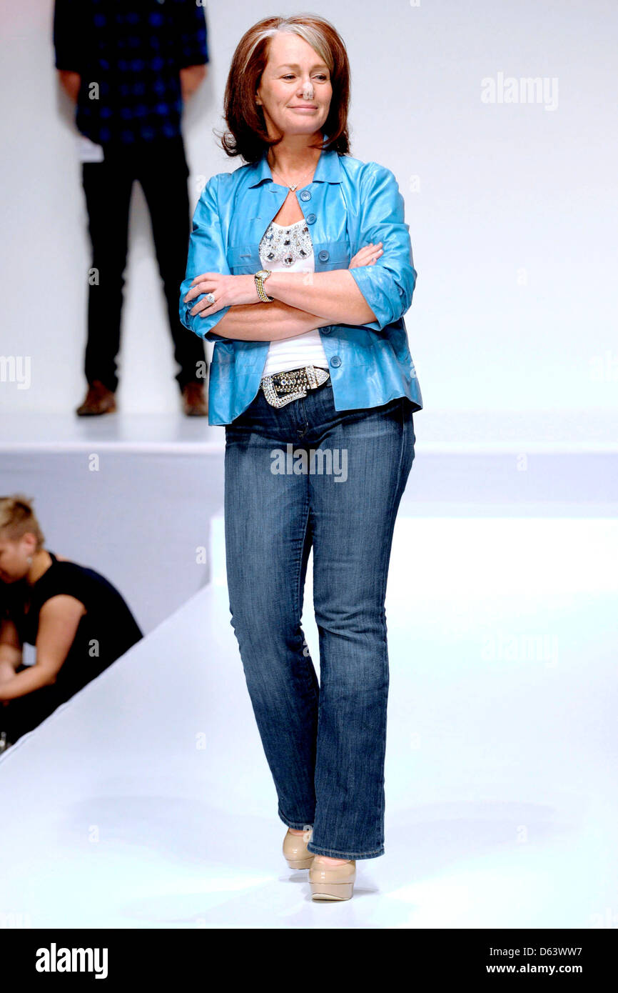 Arlene Dickinson 'The Heart Truth' fashion show rehearsal held at The ...