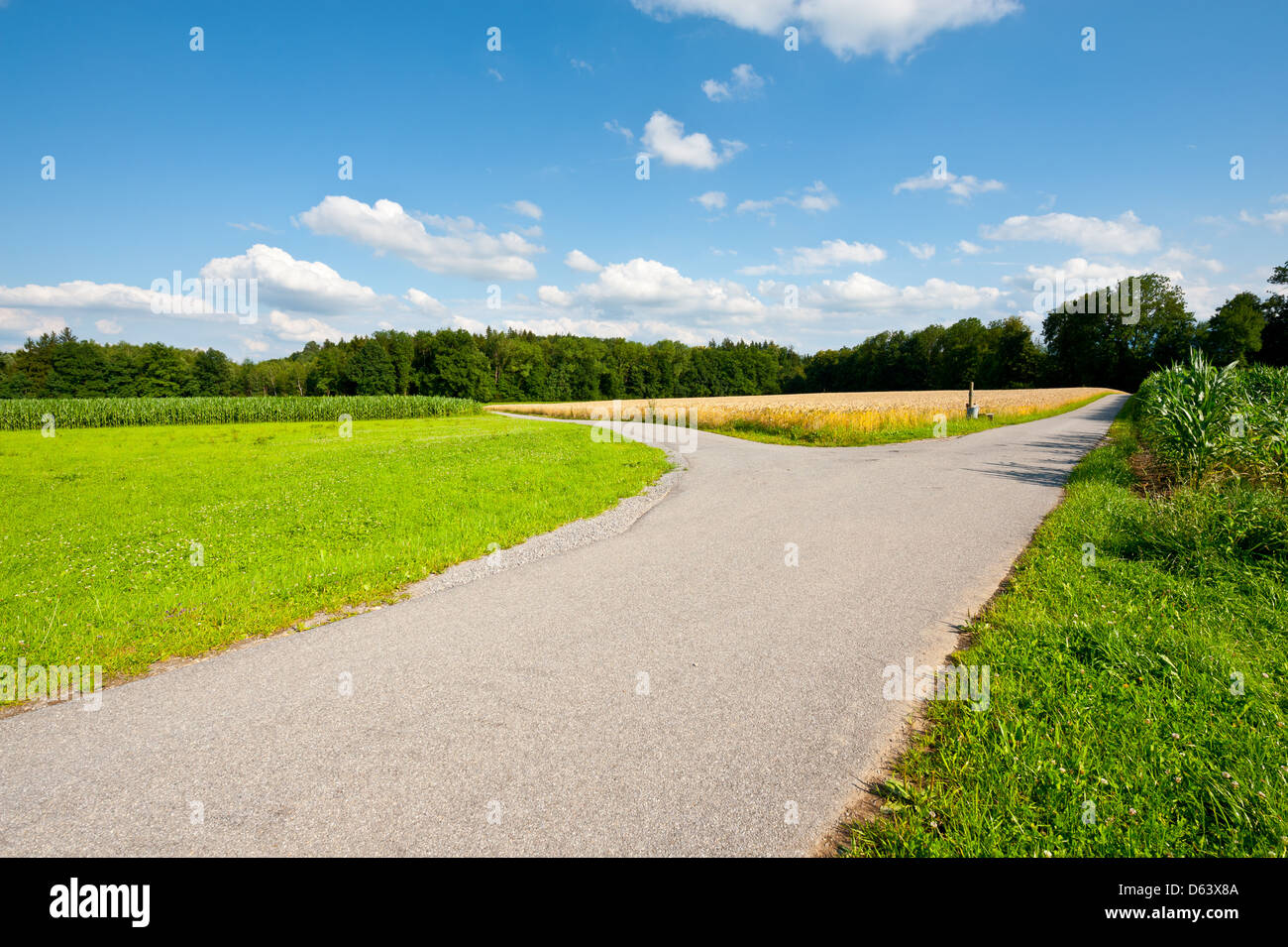 Natural crossroads hi-res stock photography and images - Alamy