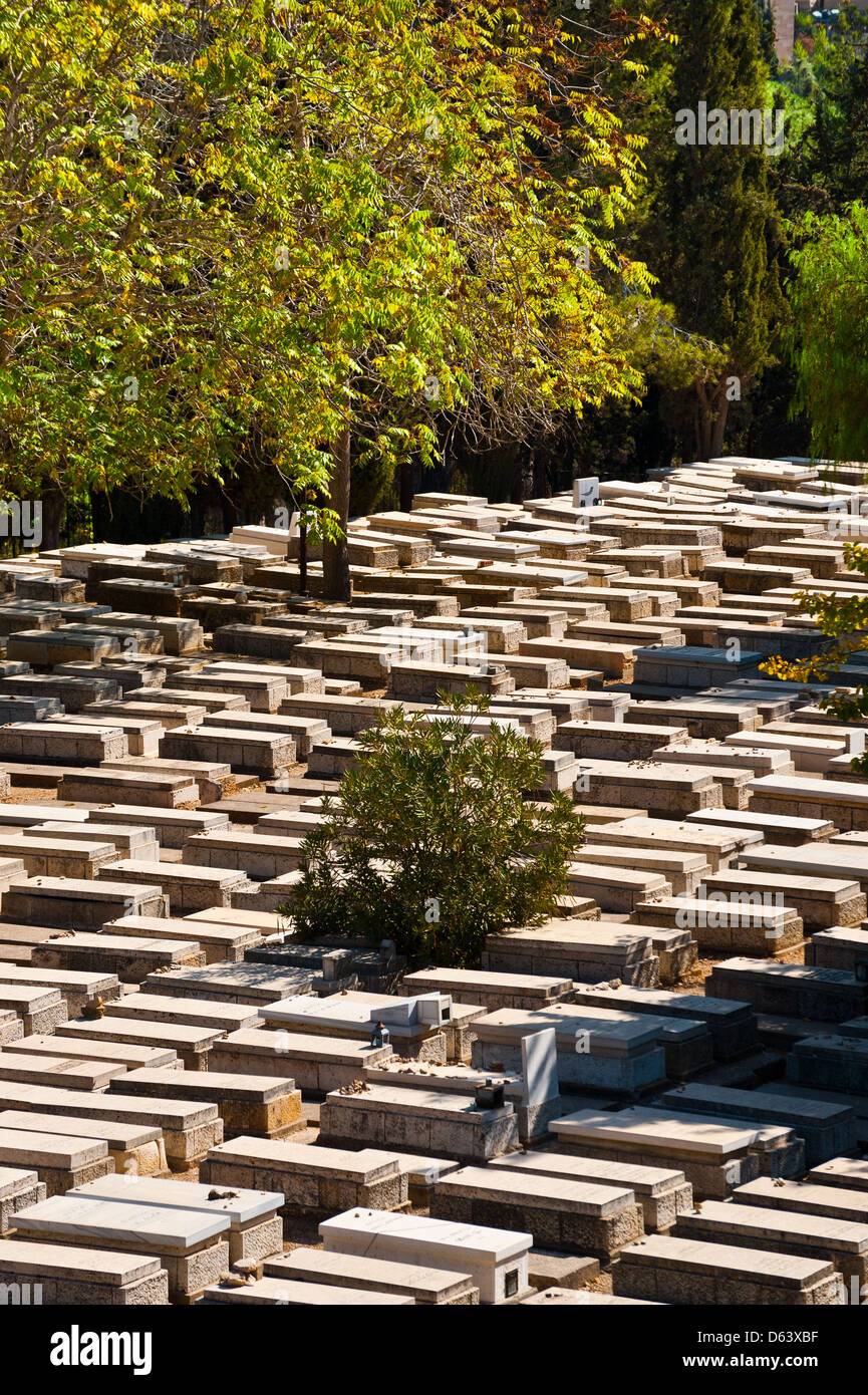 Old jerusalem jewish cemetery in hi-res stock photography and images ...