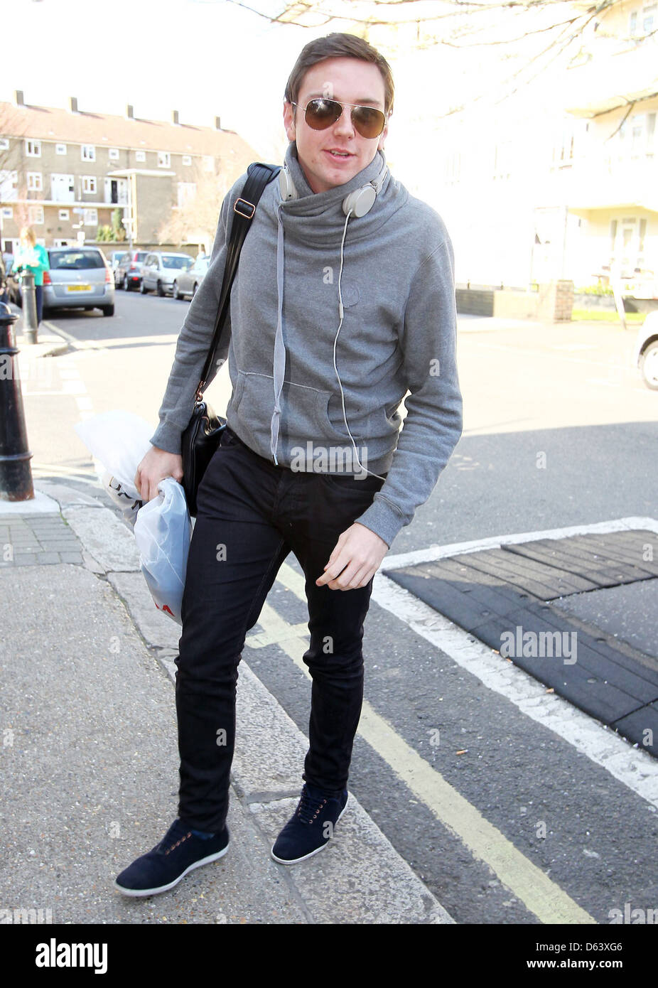 Craig Gazey Celebrities arriving at the studio to film the ITV2 show ...