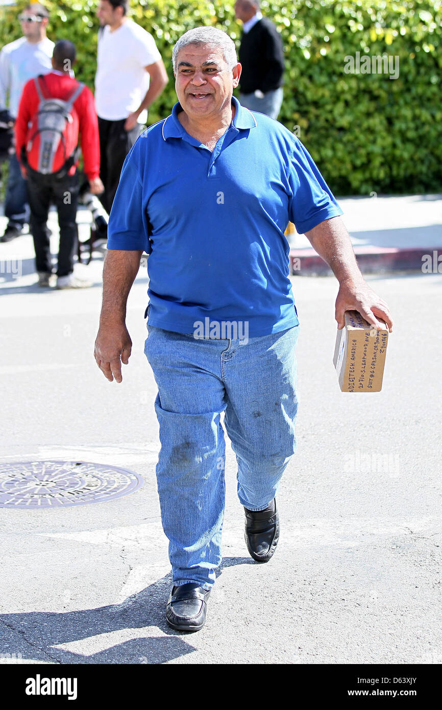 Yehia Mohamed aka YaYa character from 'Jimmy Kimmel Live!' waiting ...