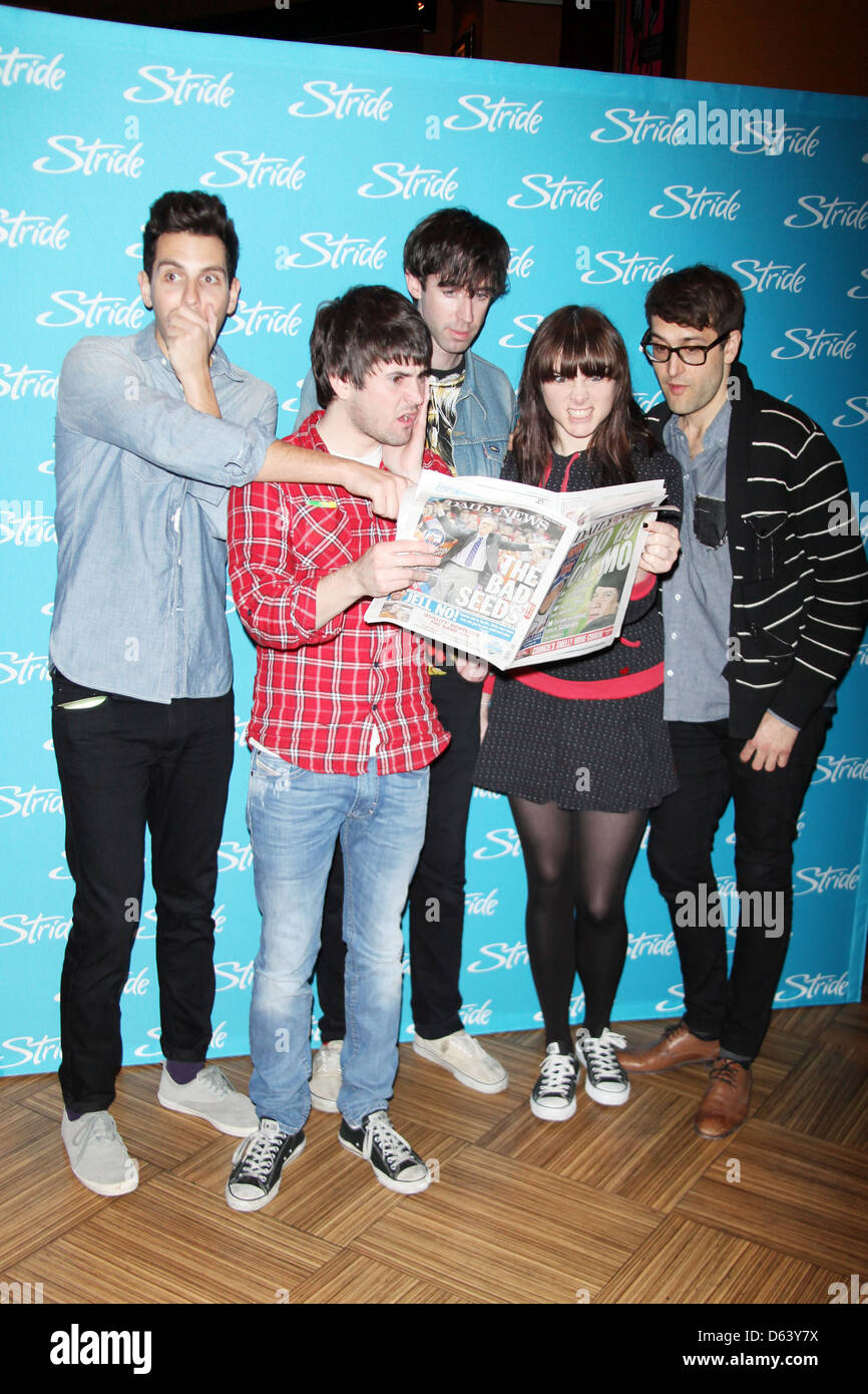 Gabe Saporta, Nate Novarro, Ryland Blackinton, Victoria Asher and Alex ...