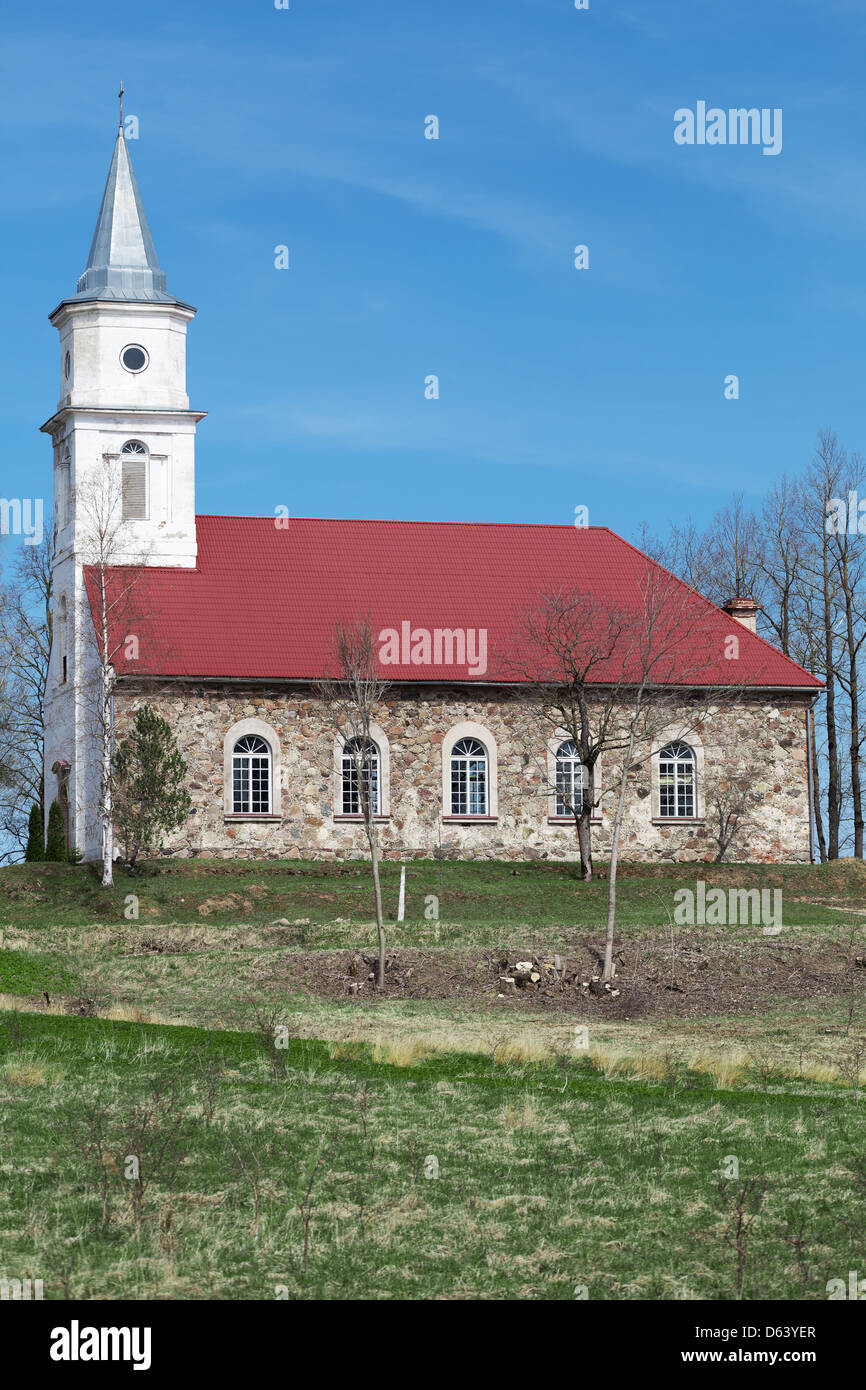 Old rural church Stock Photo - Alamy