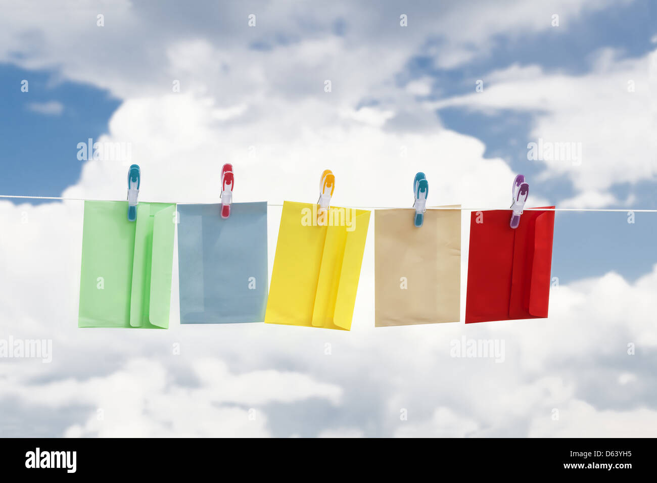 Flying envelope hi-res stock photography and images - Alamy