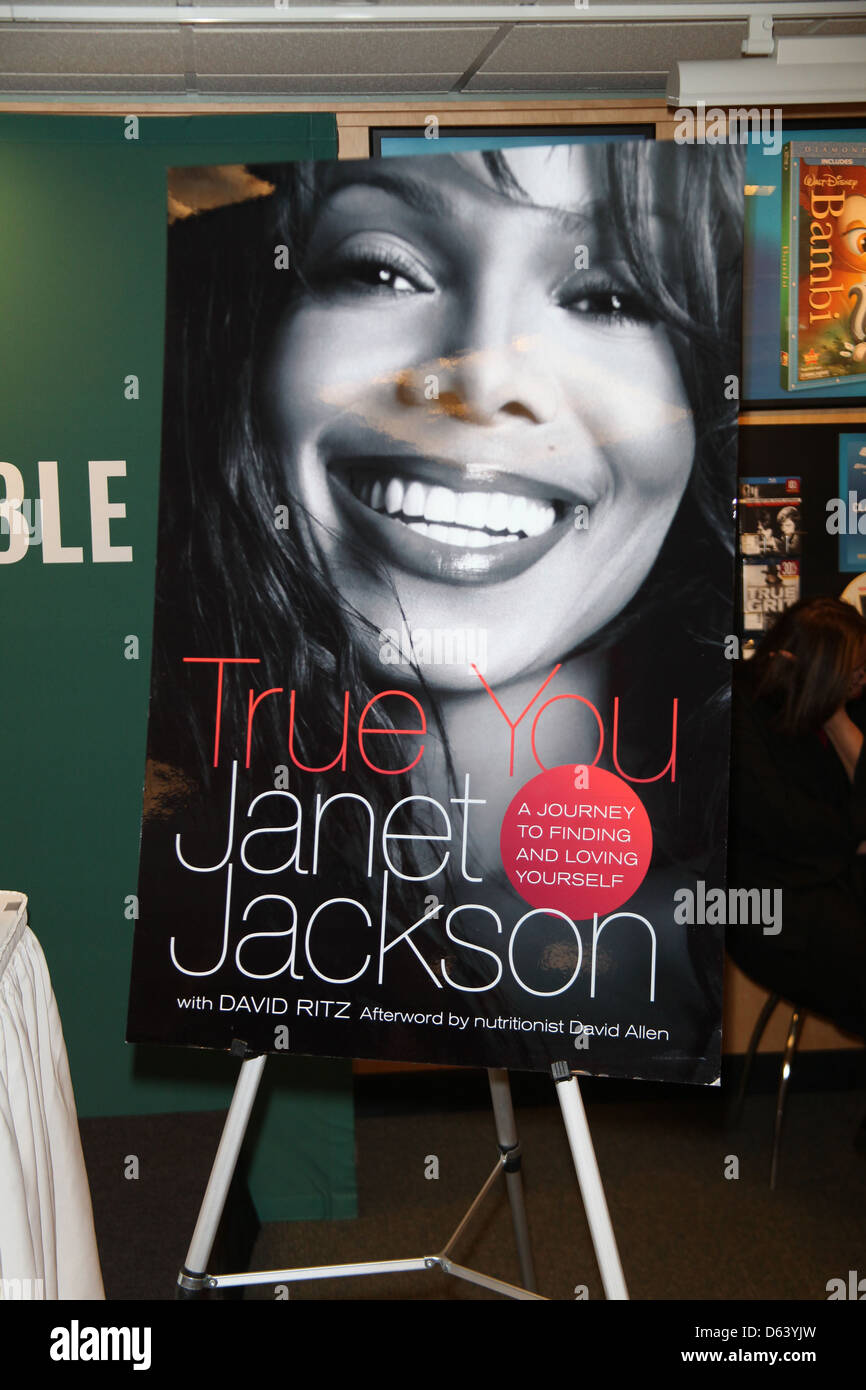 Atmosphere Janet Jackson attends her book signing for 'True You: A ...