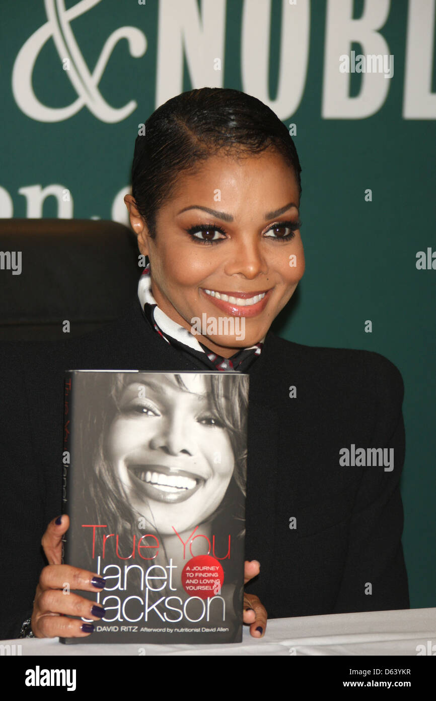 Janet Jackson attends her book signing for 'True You: A Guide To ...