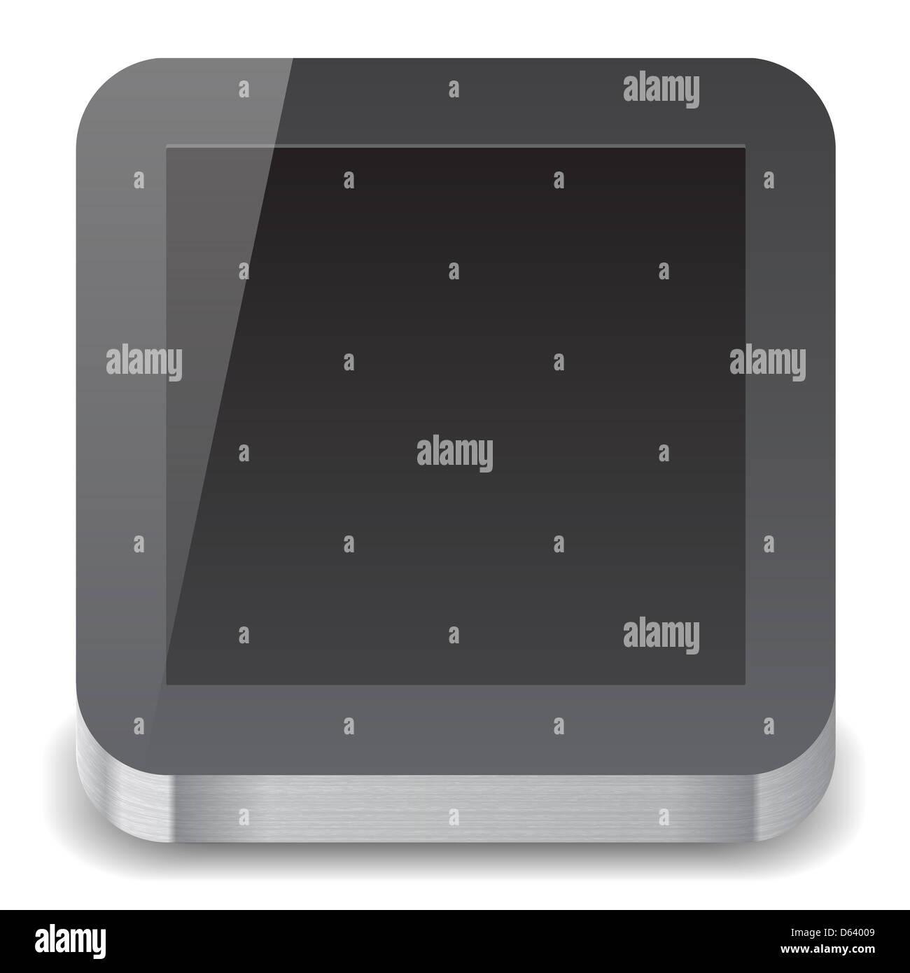 Icon for tablet computer Stock Photo - Alamy