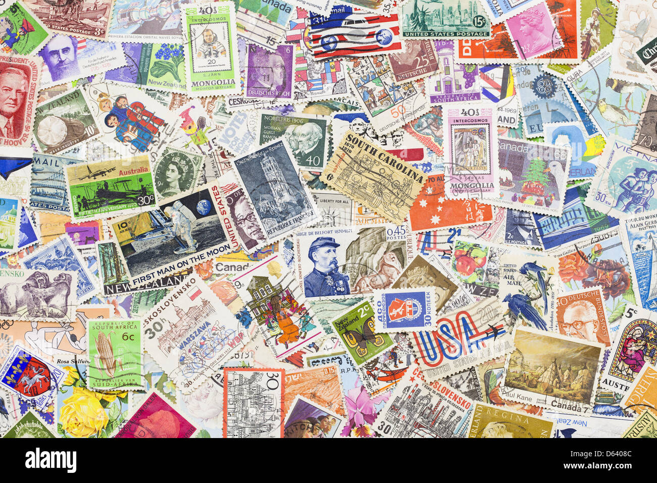 Canada postage stamps hi-res stock photography and images - Alamy