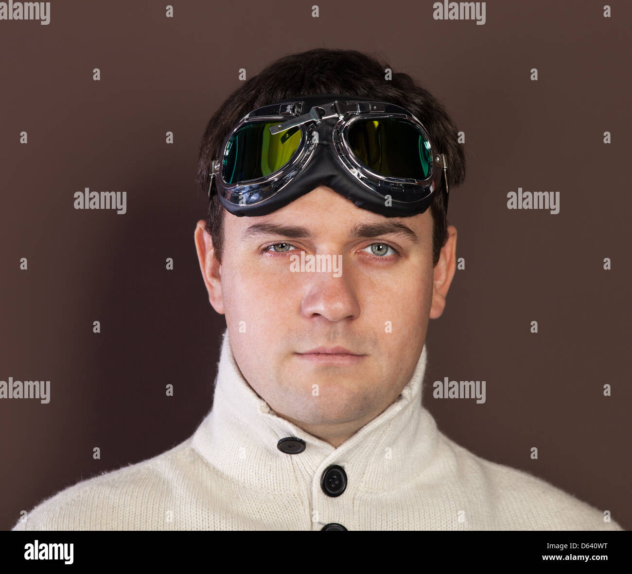 Man aviator glasses hi-res stock photography and images - Alamy